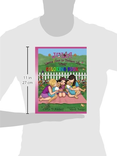 Julia Learns How to Protect Life Wisely | Pro-life Coloring Book – COL1972